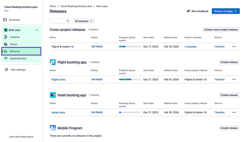Release Management in Jira 2025