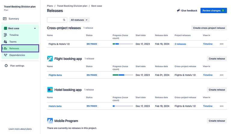 Release Management in Jira 2025